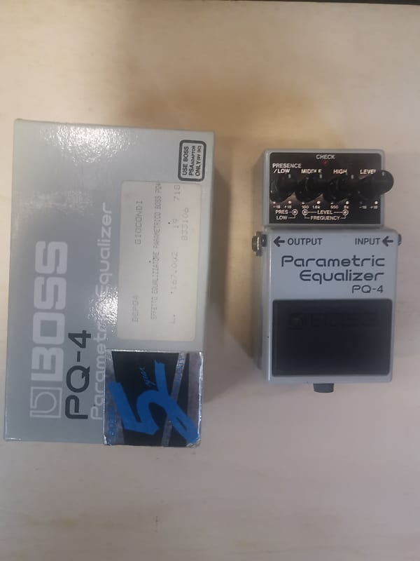 Boss PQ-4 Parametric Equalizer | Reverb