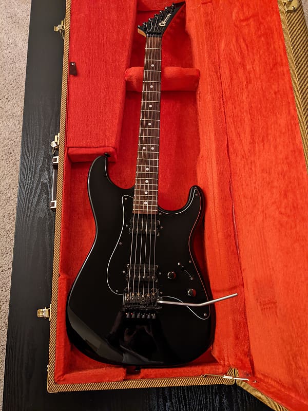 Charvel Model 3A 1986 with Original Tweed Case and hang tags | Reverb