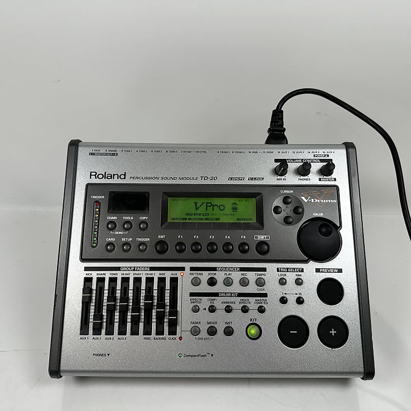 Roland V-Drums Percussion Sound Module - TD-20 | Reverb