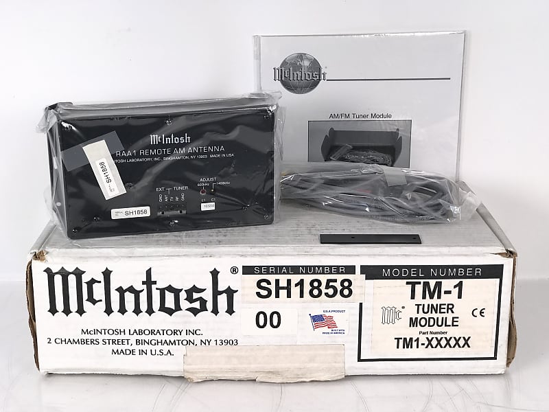 McIntosh TM-1 AM/FM Complete Tuner Module (New Old Stock) | Reverb UK