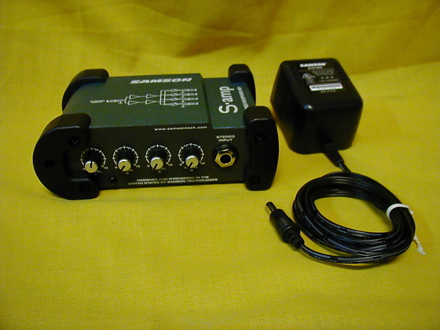 SAMSON S-AMP Stereo Headphone Amp | Reverb