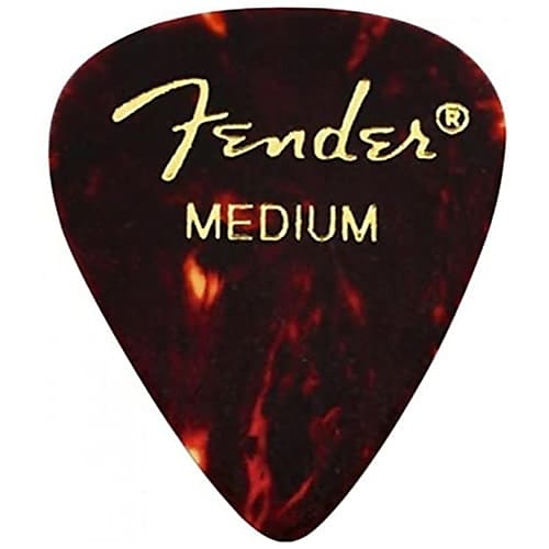 FENDER CLASSIC PICKS MED SHELL 12 CT | Reverb