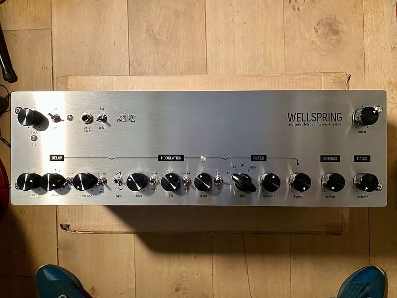 Teaching Machines Wellspring Stereo Spring Reverb Machine | Reverb