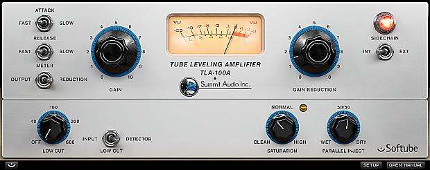 Softube Summit Audio TLA-100A Compressor Plug-in | Reverb