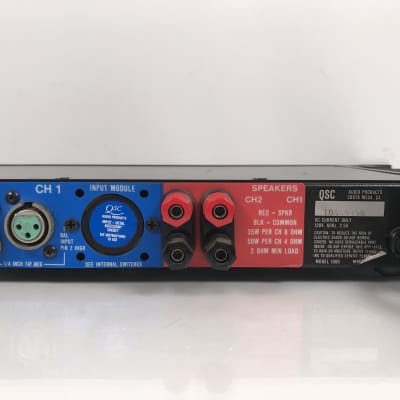 QSC Model 1080 Stereo Amplifier | Reverb
