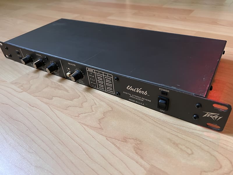 SALE!! Peavey Uni-Verb Vintage 16-bit style Rack | Reverb Australia