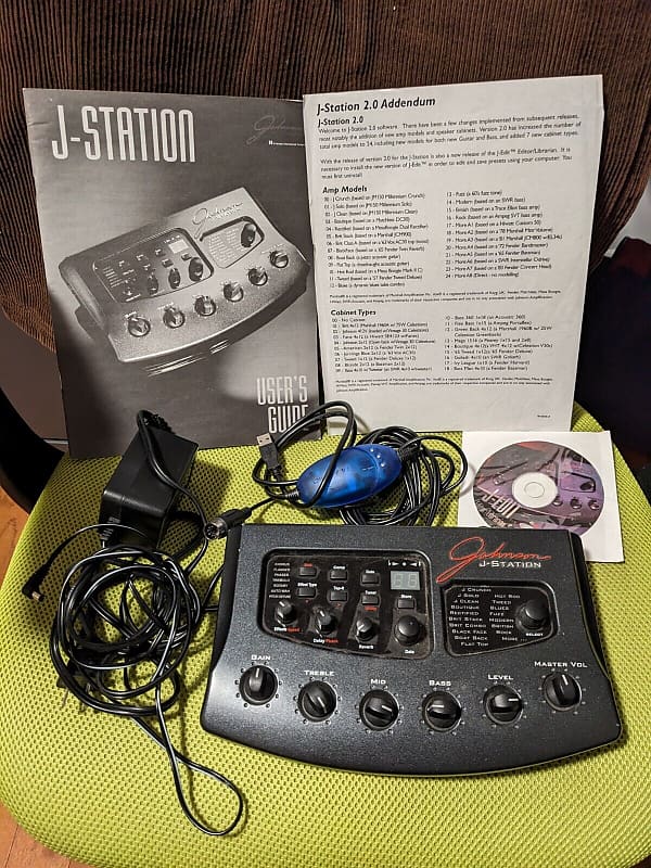 Johnson J-Station multi-effect amp modeler with power cable, | Reverb