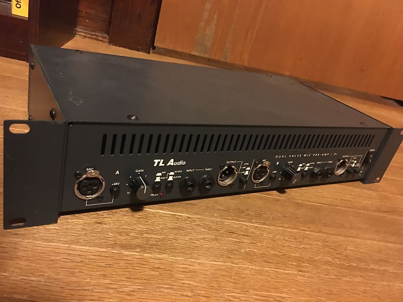 TL Audio Dual Valve Mic Preamp Tube Preamplifier/DI Made in | Reverb