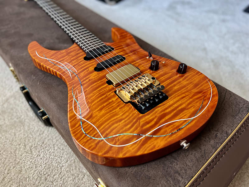 Suhr Modern Carve Top Elite - 1pc Flame Maple Body / Cocobolo | Reverb