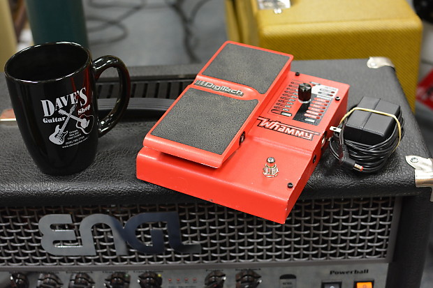 DigiTech Whammy Pitch Shifter pedal with power adaptor Red | Reverb