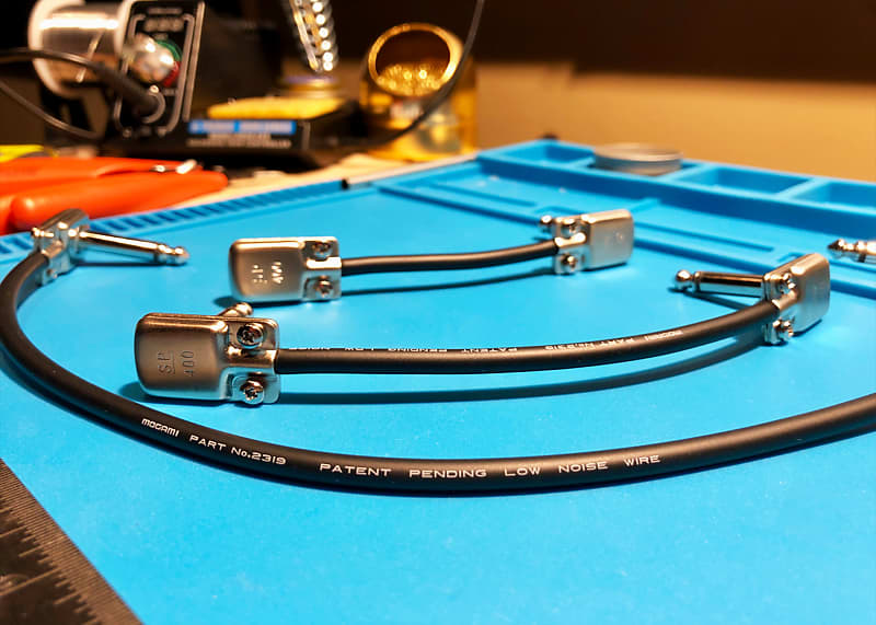 Mogami Patch Cables-Custom Lengths- W2319 cable w/SP400 | Reverb