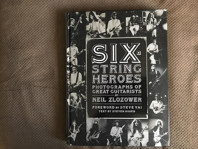 Hal Leonard/ Neil Zlozower “ Six-String Heroes” 2009 | Reverb