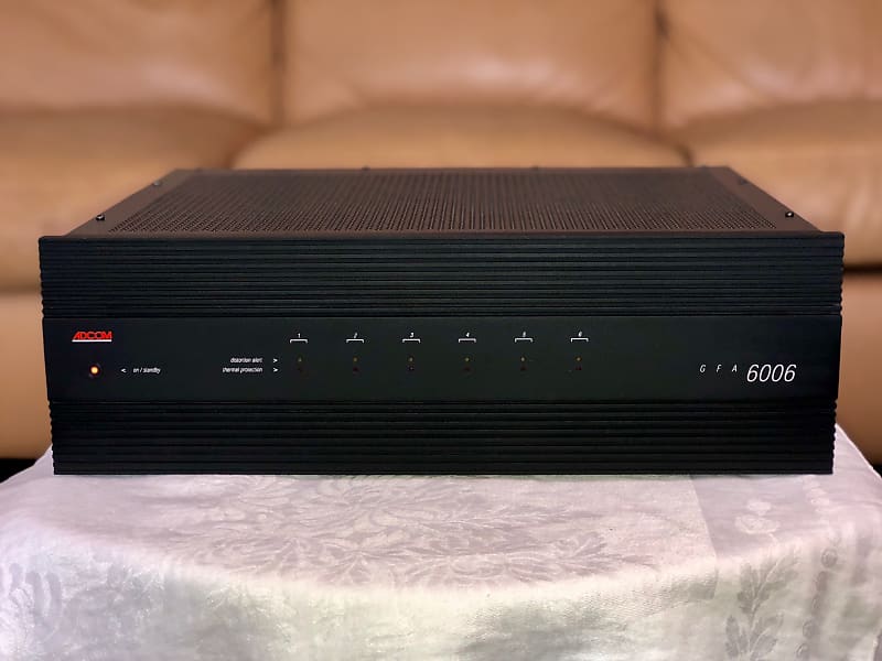 ADCOM GFA-6006 - 6-Channel Multi-Room Power Amplifier - Like | Reverb