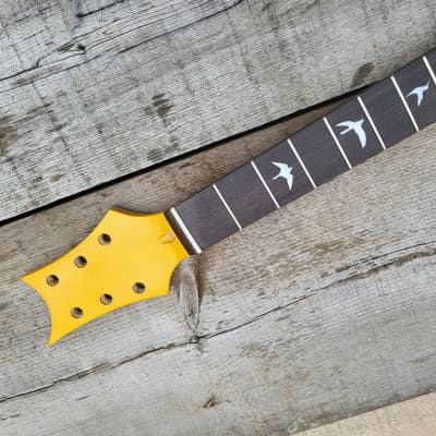 3X3 FLAME MAPLE SWANSONG ROSEWOOD ELECTRIC GUITAR NECK | Reverb