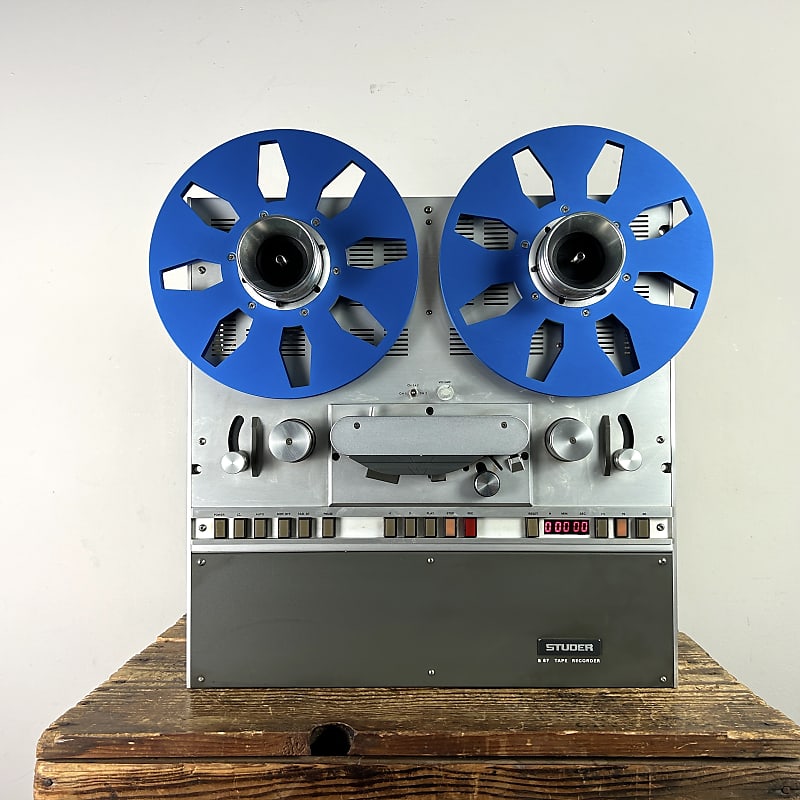 Studer B67 Reel to Reel Tape Machine 1970/80's - Silver / | Reverb