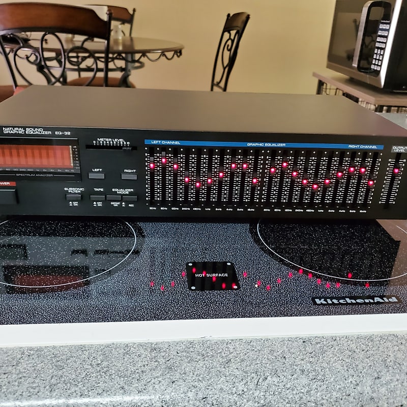Yamaha Eq32 Equalizer 1989 Black | Reverb