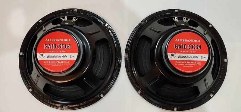 Eminence GA10-SC64 George Alessandro 10" Speaker (16 ohm) | Reverb