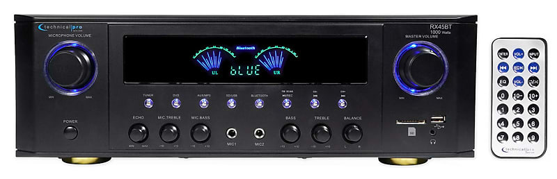 Technical Pro RX45BT Home Theater Receiver 1000w Amplifier | Reverb