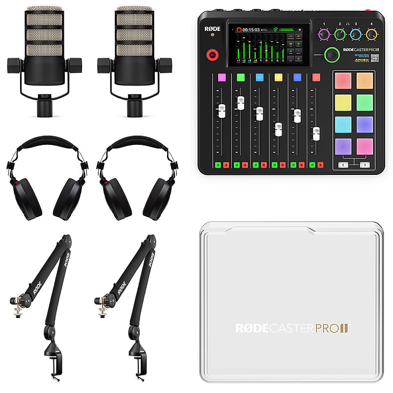 RØDECaster Pro II 2-Person Bundle | Reverb