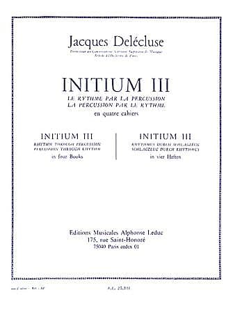 Initium Iii Volume 3 For Percussion | Reverb