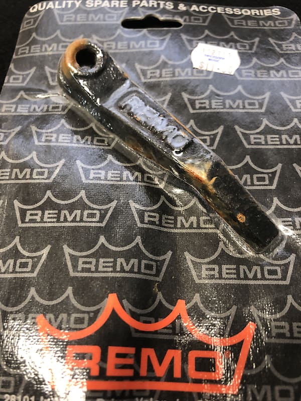 Remo roto tom 80s Black fastening handle. New old stock | Reverb