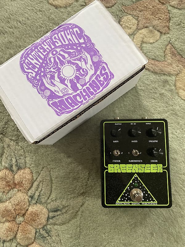 Sentient Sonic Machines Greenseer 2023 - Black Sparkle - | Reverb