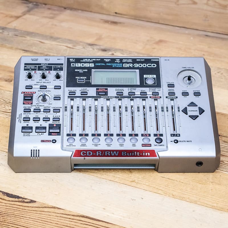 As Is Boss BR-900CD (BR900CD) Digital 8-Track Multitrack | Reverb