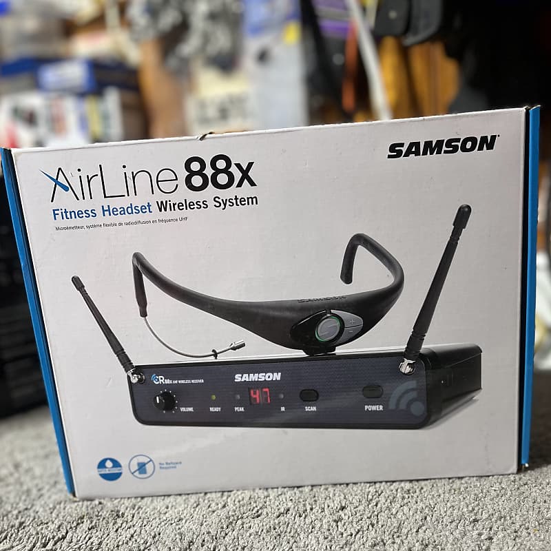 Samson AirLine 88x AH8 Fitness Headset UHF Wireless System | Reverb