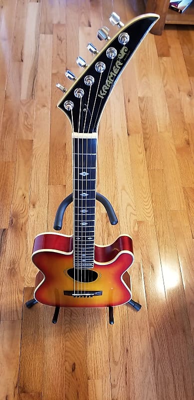 Kramer Ferrington KFT-2 high Gloss Cherry Sunburst / Diamond | Reverb