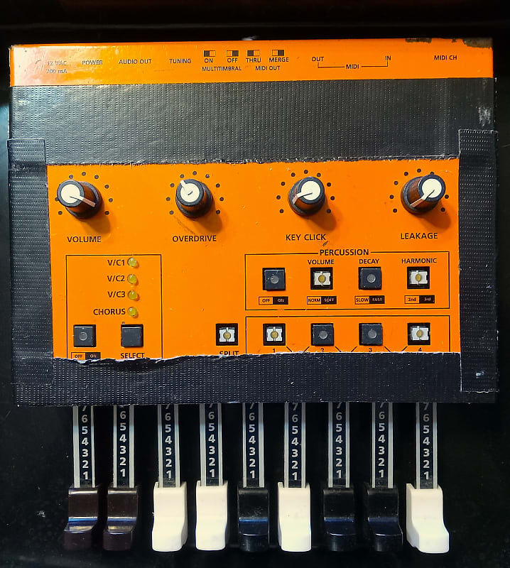 Voce V5 Organ Module with drawbars V5 v.1 2000's - metal | Reverb