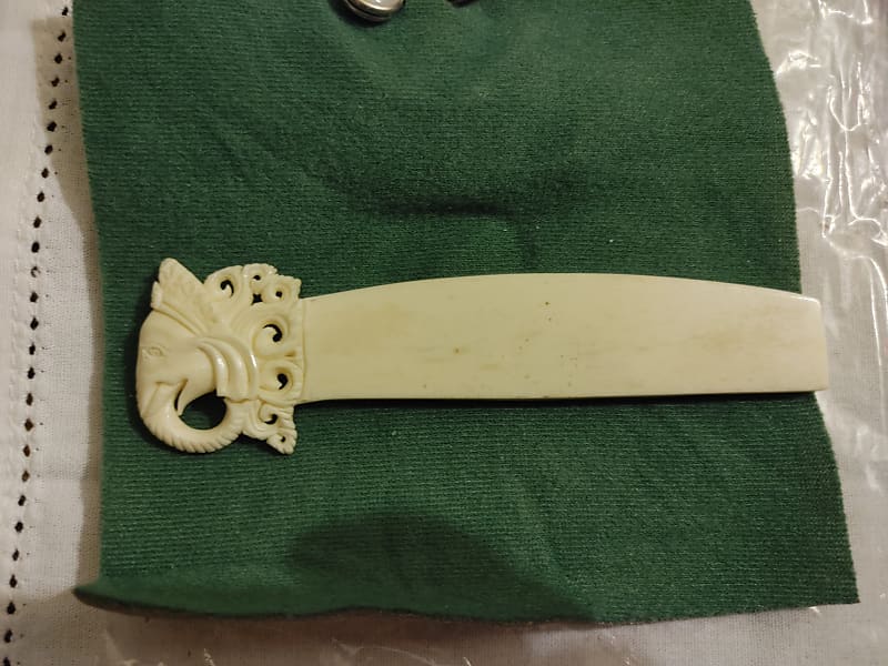 handmade bone nut for sitar | Reverb