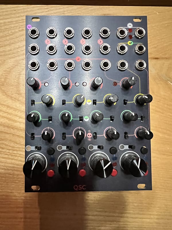 Frap Tools QSC Creative Mixer Quad Stereo Channel - Black | Reverb