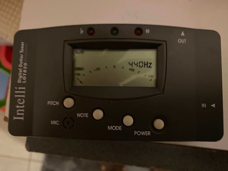 epiphone tuner GT-820 Intellituner 2015 noir | Reverb