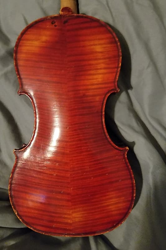 Antique 4/4 Violin A.W. Kaufmann San Jose CA Guarnerius 1905 | Reverb