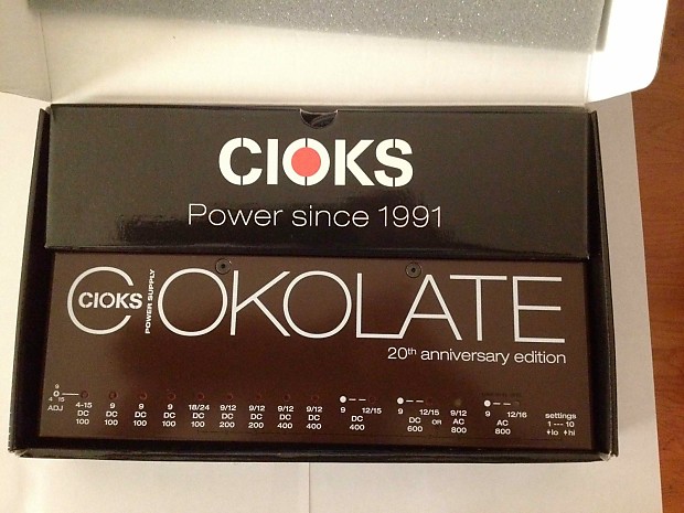 Cioks Ciokolate C16 power supply | Reverb UK