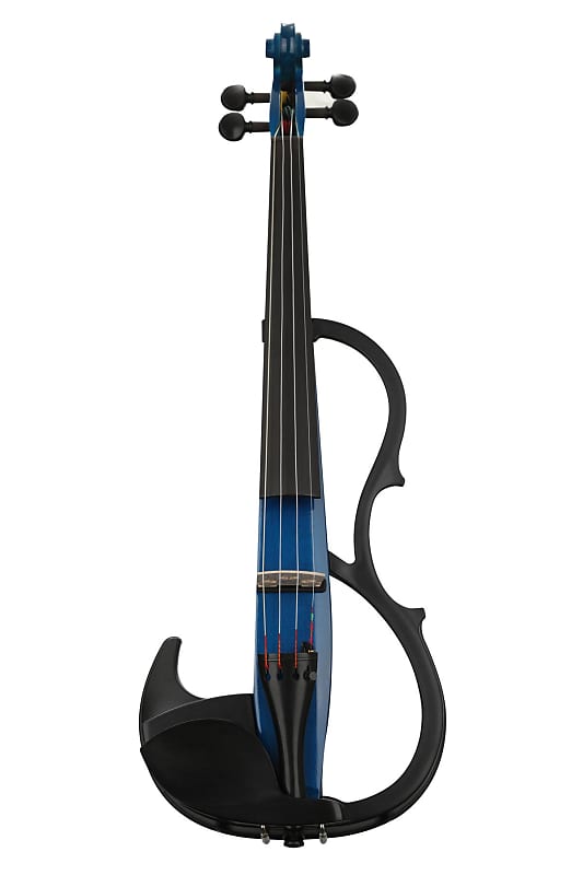 Yamaha Silent Series SV-200 Electric Violin - Blue | Reverb