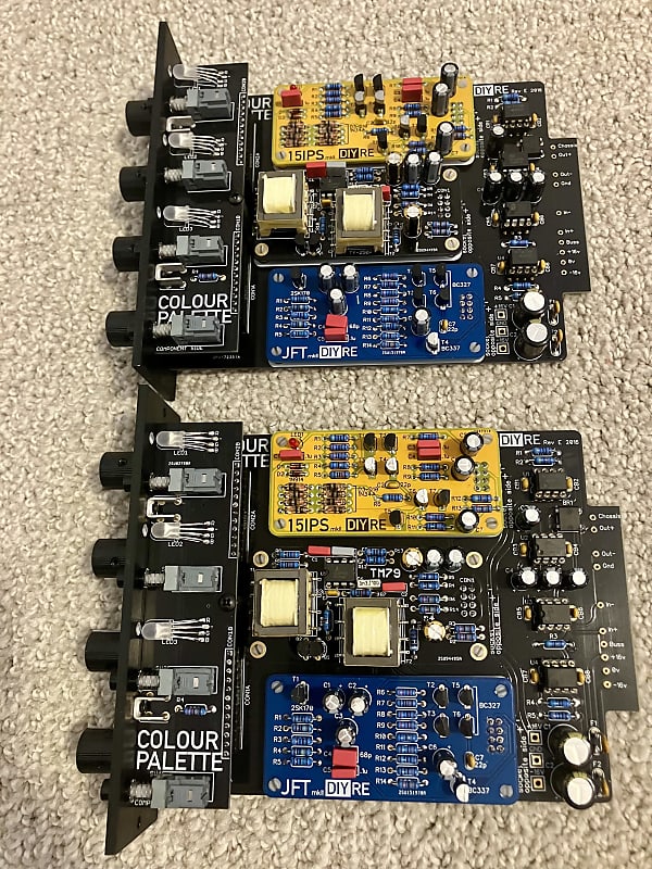 Stereo Pair of DIYRE Colour Palette mkII's, each with TM79, | Reverb