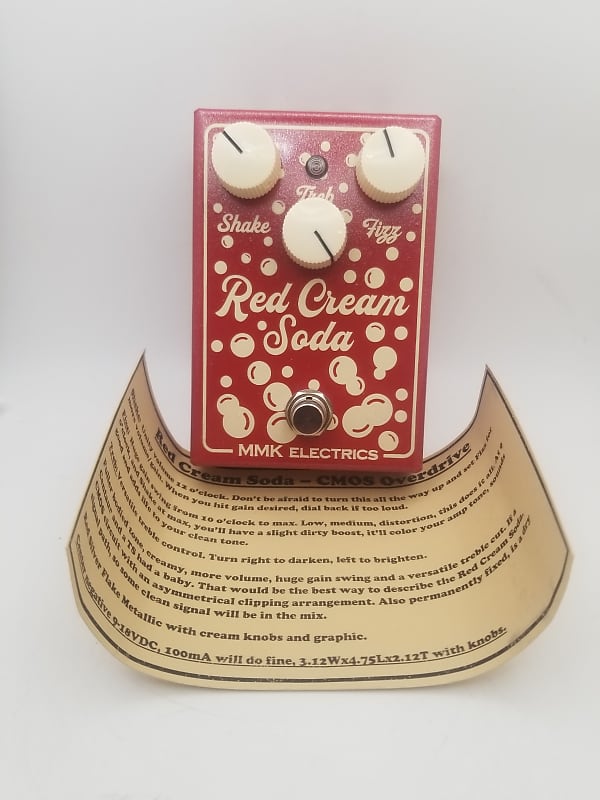 MMK Electronics Red Cream Soda X3919 | Reverb