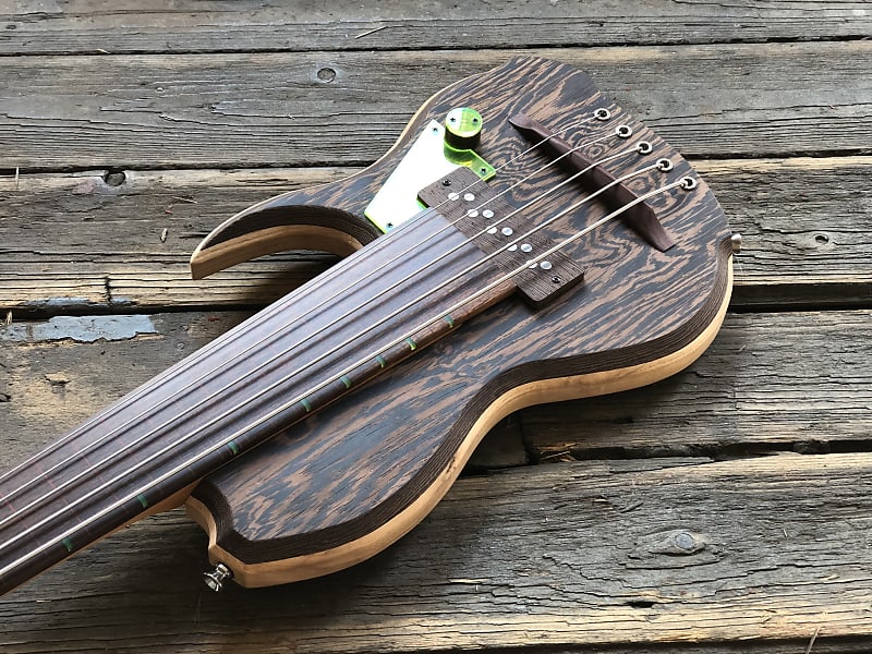 Letts WyRd mini 21” 5 string fretless bass guitar 2024 - | Reverb