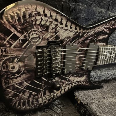 Dean USA RC7 Xenocide Graphic Custom Rusty Cooley | Reverb Italia