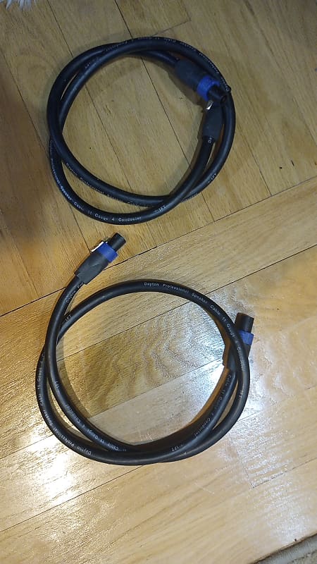 Neutrik Custom Speaker cables | Reverb