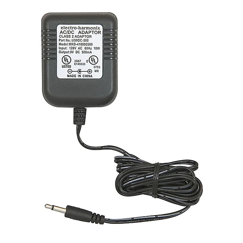 Electro Harmonix US9DC-500 Power Adapter, 9 Volt DC 500mA, | Reverb