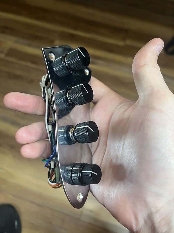 Sadowsky VTC 2 band preamp w/ jazz bass control plate | Reverb