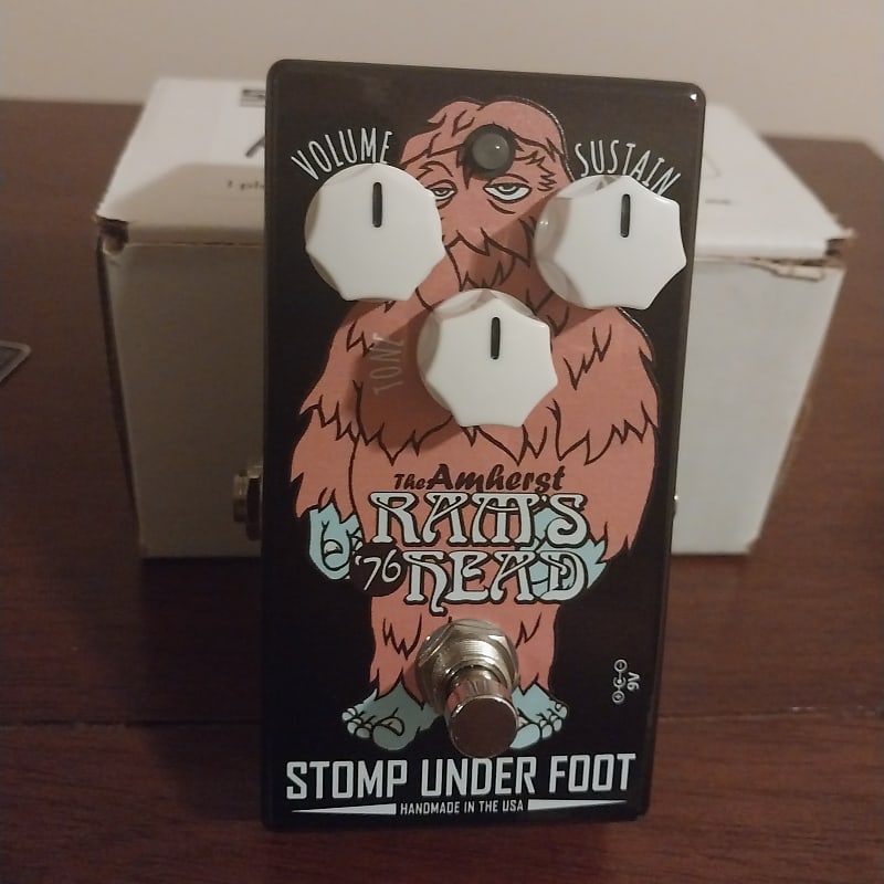 Stomp Under Foot Amherst '76 Ram's Head muff | Reverb Australia