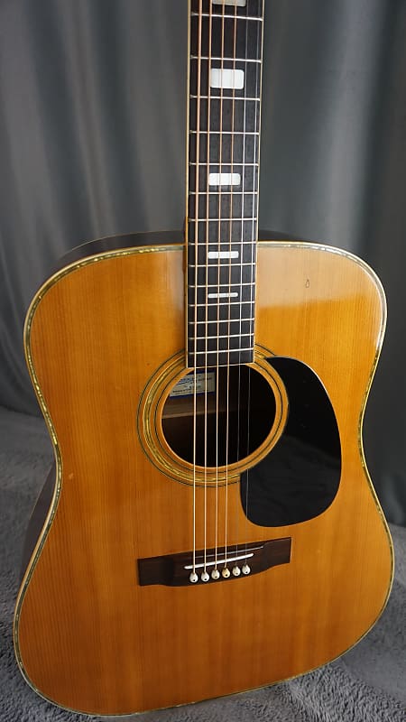 Kansas KW150 - Natural Japan Acoustic Dreadnought | Reverb