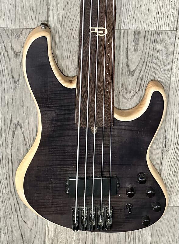 Joseph 5 string Fretless Bass Guitar 2015 - Natural Ash body | Reverb