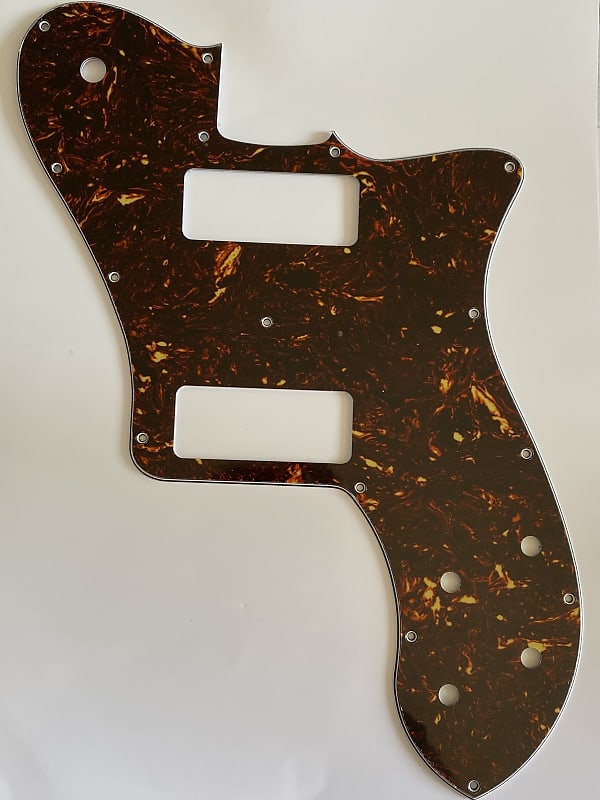 Custom New 4 Ply Brown Tortoise Fits US 72 Telecaster Deluxe | Reverb