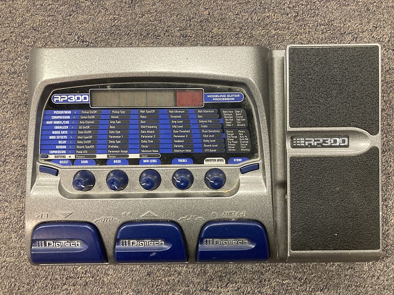 Digitech RP-300 Guitar Multi FX Floorboard - No Power | Reverb UK