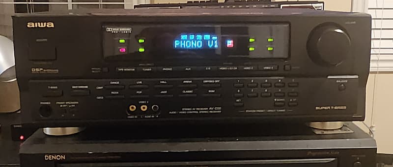 Aiwa Aiwa AV-D30 Audio Video Receiver (1998-99) 90s | Reverb