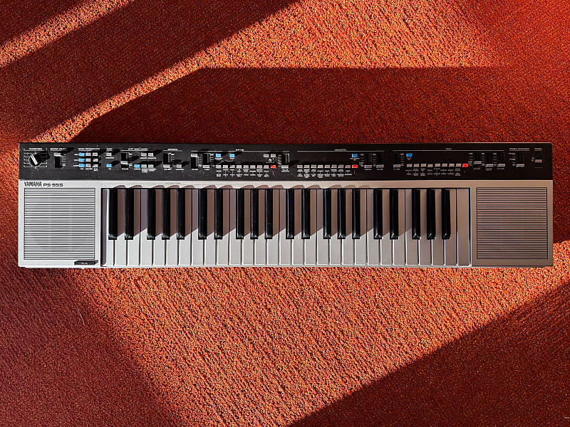 Vintage 1980s Yamaha PS-55S Portable Keyboard Special Edition | Reverb